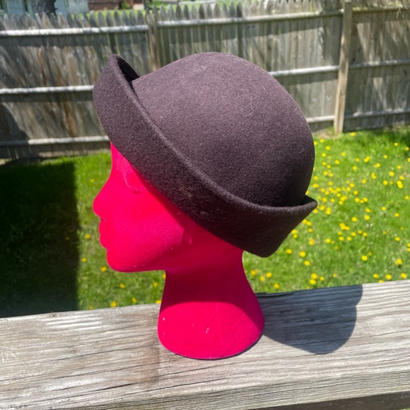 Vintage | Accessories | Vintage New York Hat Co Wool Felt Bowler Hat ...